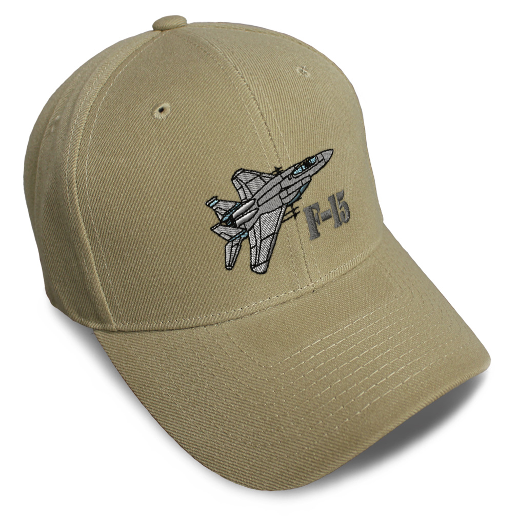 Baseball Cap F-15 Aircraft Name Embroidery Dad Hats for Men & Women 1 ...