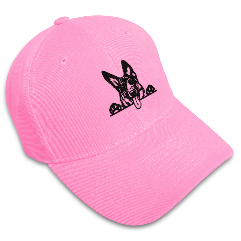 Baseball Cap Peeking German Shepherd Embroidery Dad Hats for Men ...