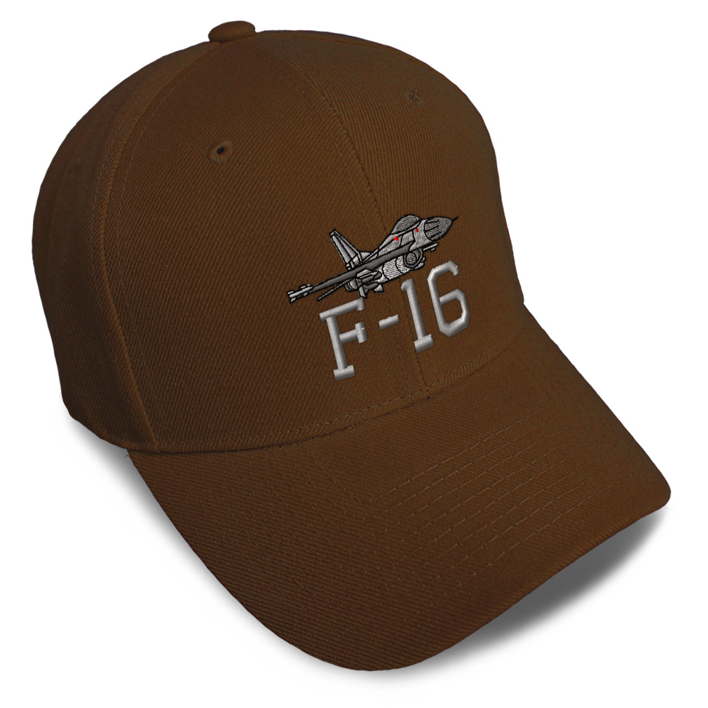 Baseball Cap F-16 Fighting Falcon Airplane B Embroidery Dad Hats for ...