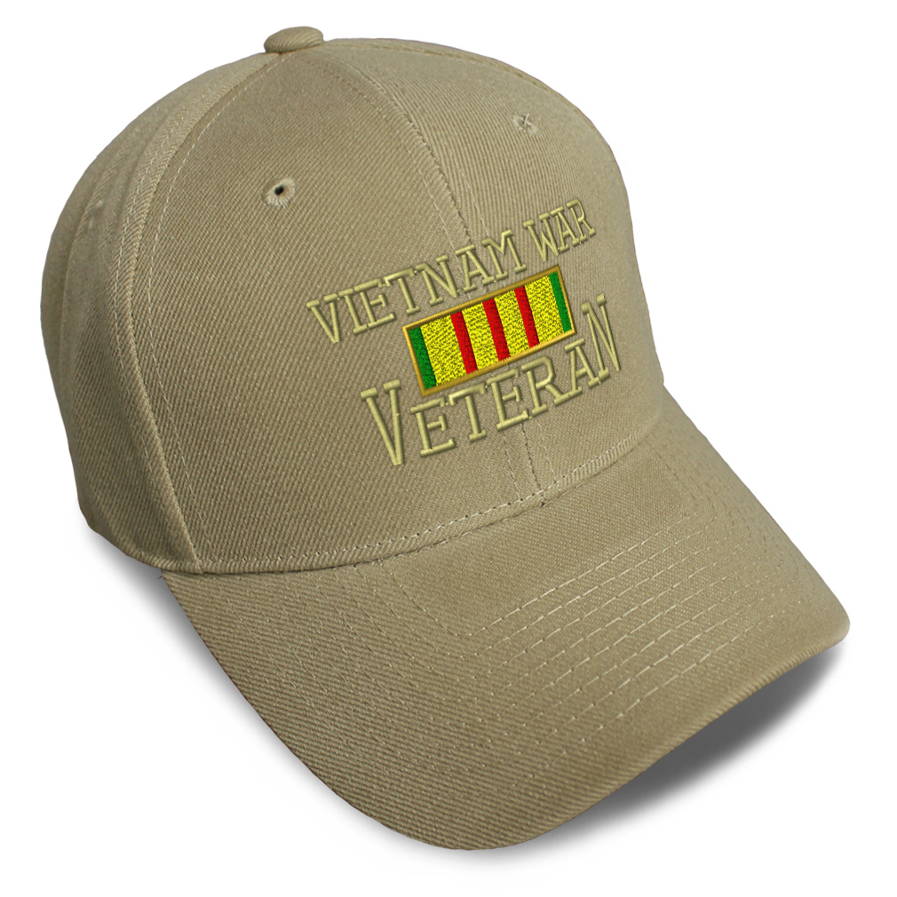 Baseball Cap Vietnam Veteran War A Embroidery Dad Hats for Men & Women ...