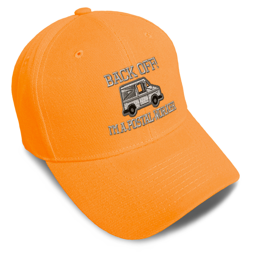 Baseball Cap Back of I'M A Postal Worker B Embroidery Dad Hats for Men ...