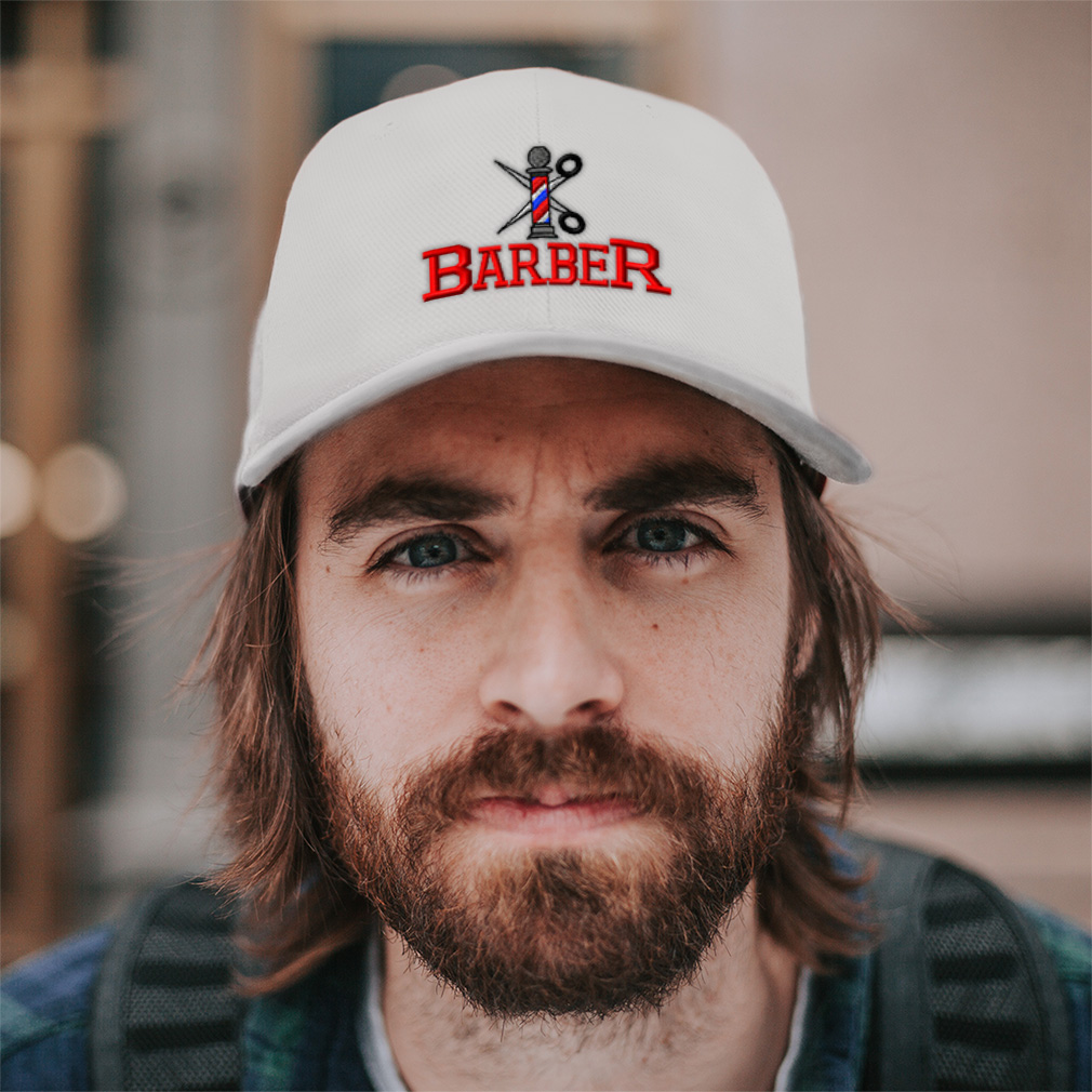 Baseball Cap Barber Shop Barber A Embroidery Dad Hats for Men & Women 1 ...