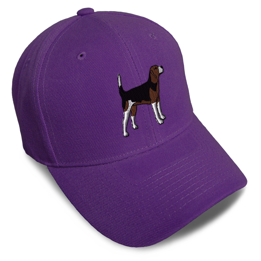 Baseball Cap Beagle Dog Pet Embroidery Acrylic Dad Hats for Men & Women ...