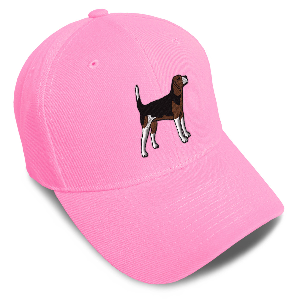 Baseball Cap Beagle Dog Pet Embroidery Acrylic Dad Hats for Men & Women ...