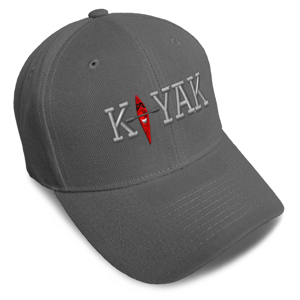 Baseball Cap Kayak Embroidery Dad Hats for Men & Women Strap Closure 1 ...