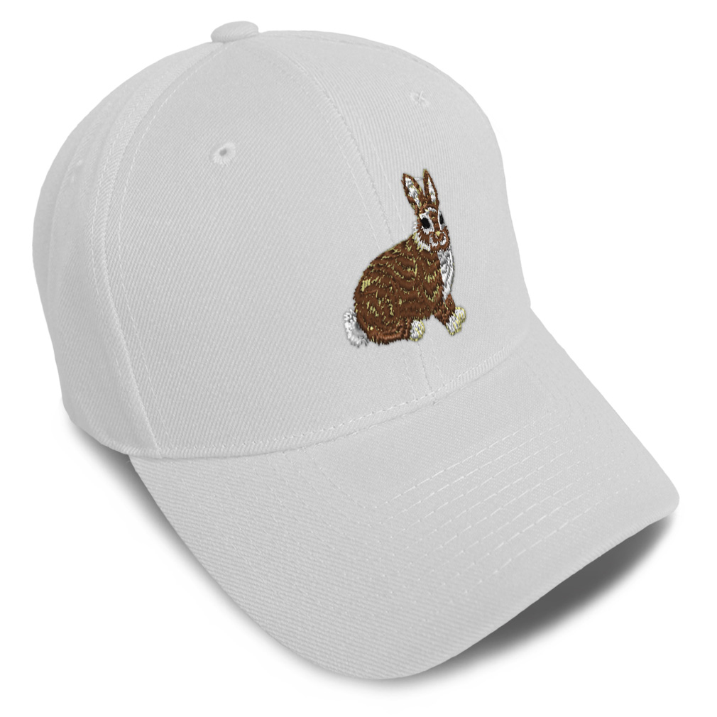 Baseball Cap Animal Wildlife Bunny Cottontail Rabbit Dad Hats for Men ...