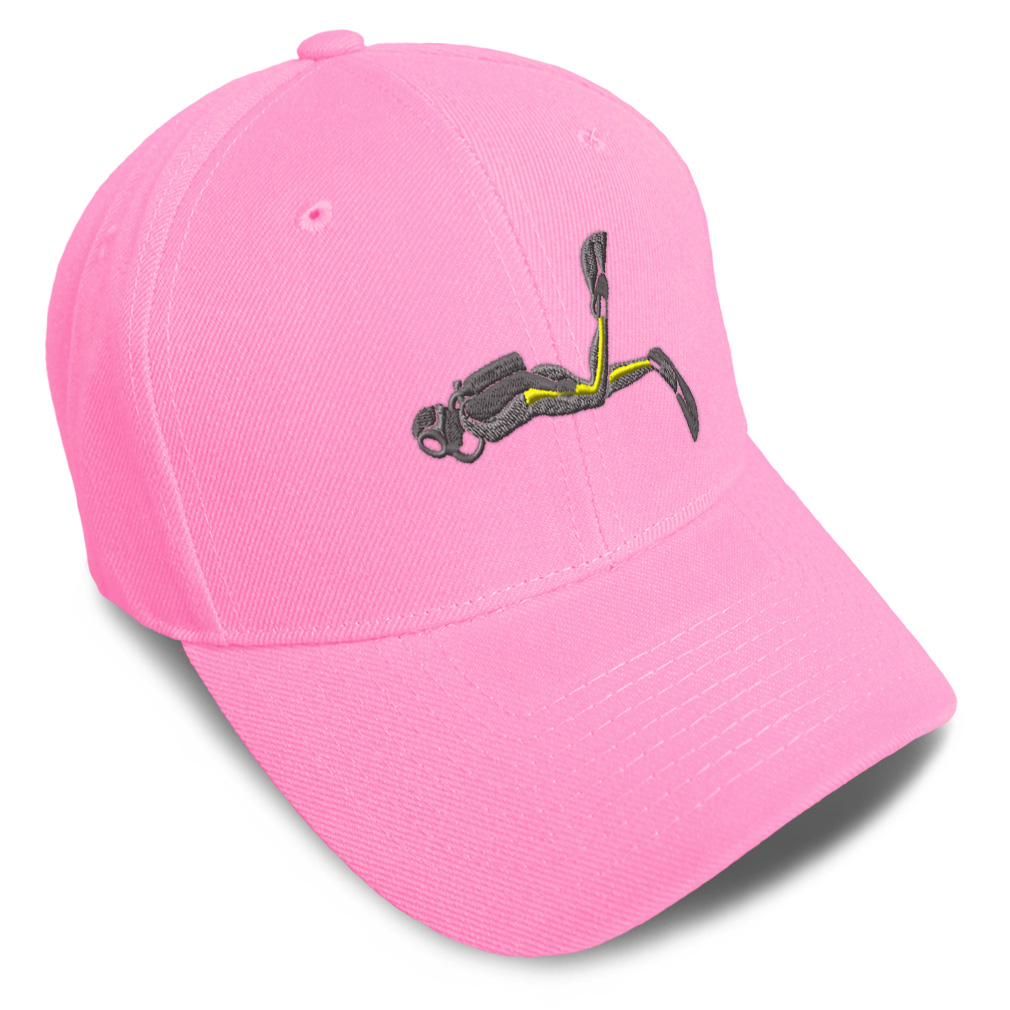 Baseball Cap Nautical Scuba Diver, Dive Acrylic Dad Hats for Men ...