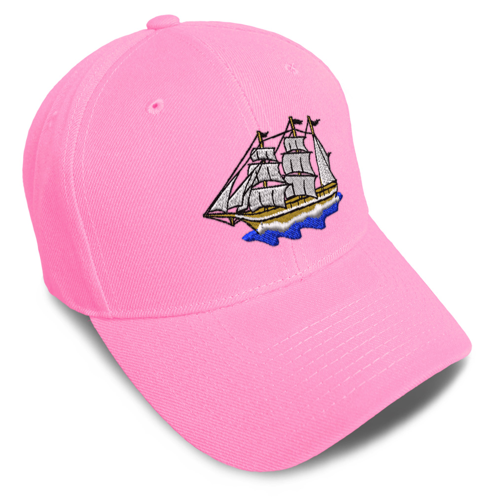 Baseball Cap Nautical Clipper Ship Dad Hats for Men & Women Strap ...