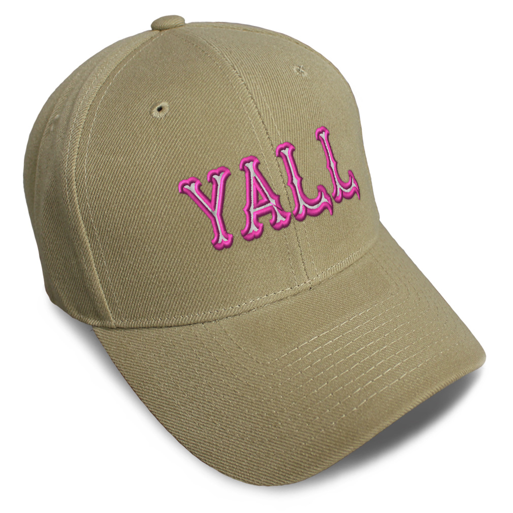Baseball Cap Yall Happy Life Dad Hats for Men & Women Strap Closure 1 ...