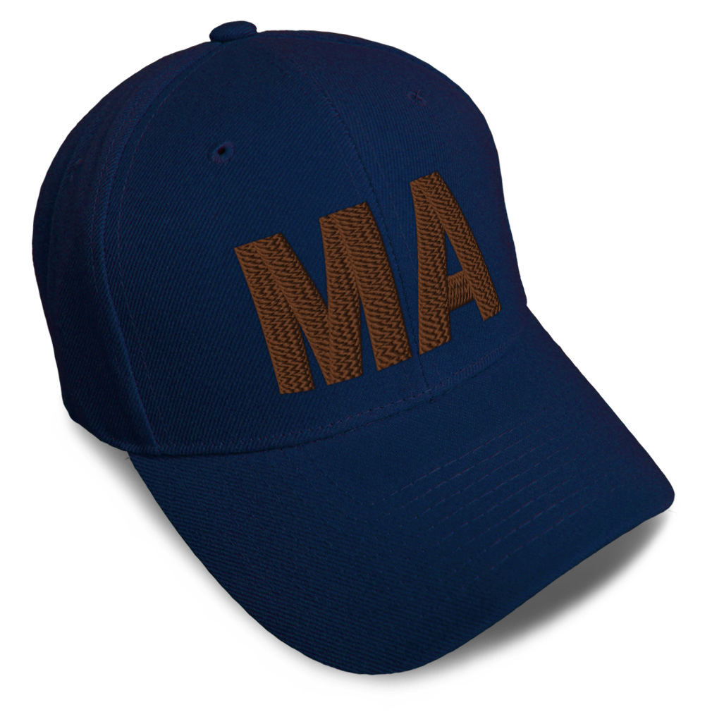 Baseball Cap Ma State America Dad Hats for Men & Women Strap Closure 1 ...