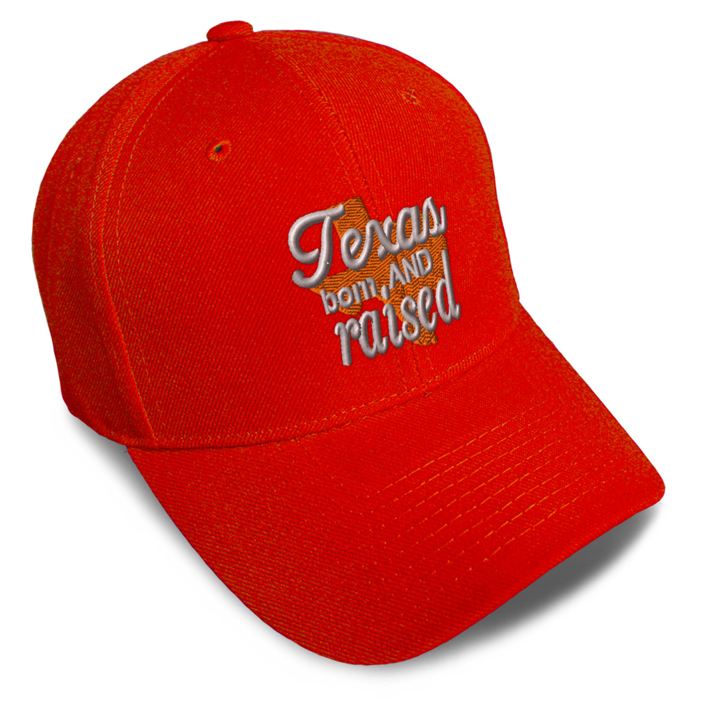 Baseball Cap Texas Born and Raised Austin Houston Dad Hats for Men ...