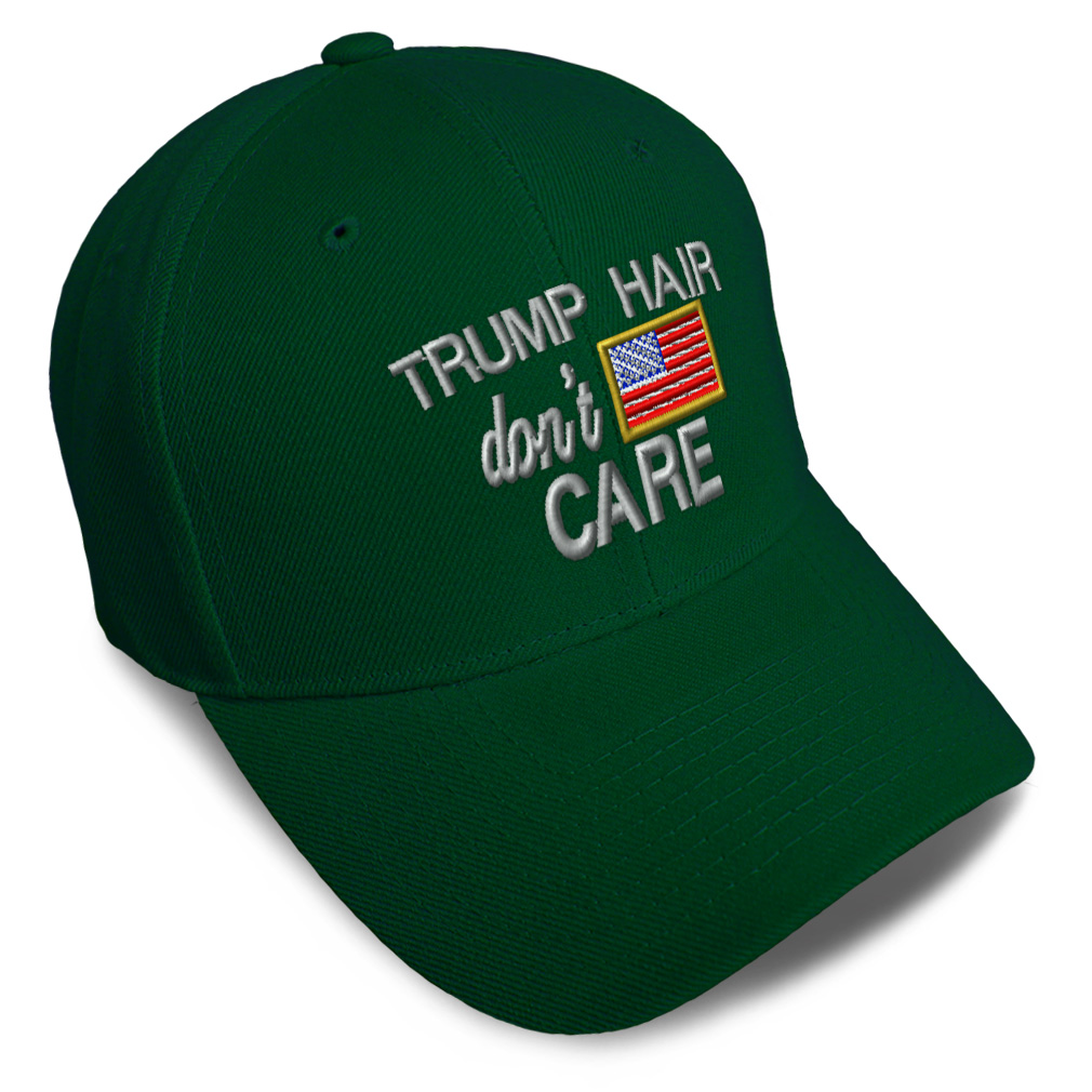 Baseball Cap Trump Hair Don'T Care Donald Haircut Dad Hats for Men ...
