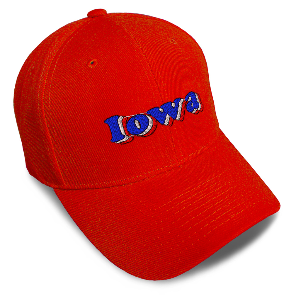 Baseball Cap Iowa America Usa Dad Hats for Men & Women Strap Closure 1 ...