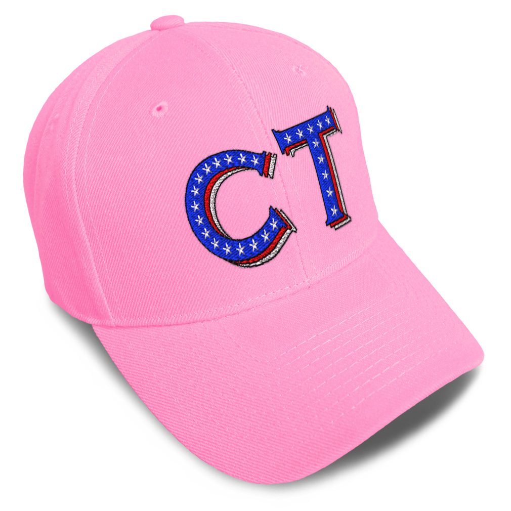 Baseball Cap Connecticut Blue Flag Stars Bridgeport Dad Hats for Men ...