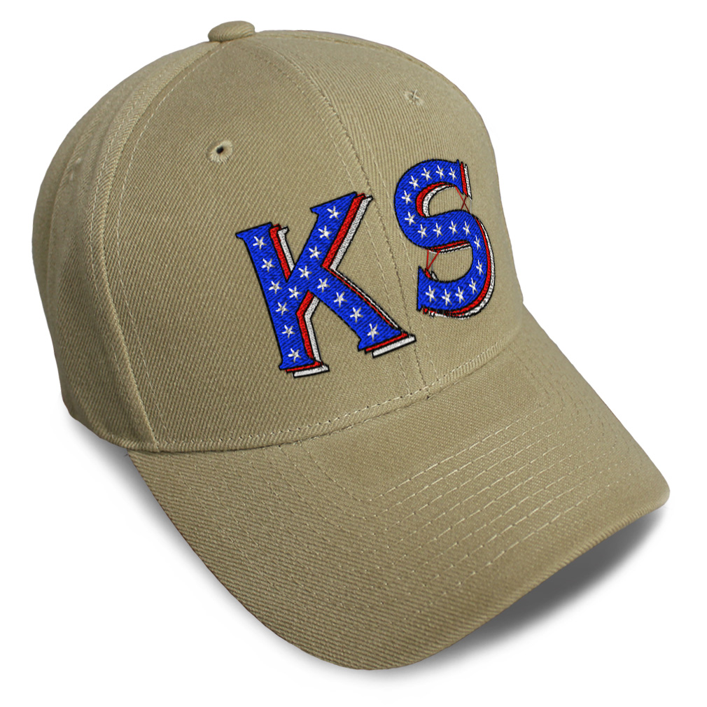 Baseball Cap Kansas Blue Flag Stars Wichita State Dad Hats for Men ...