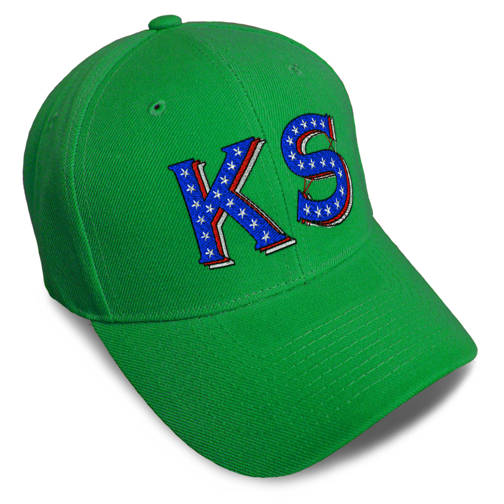 Baseball Cap Kansas Blue Flag Stars Wichita State Dad Hats for Men ...