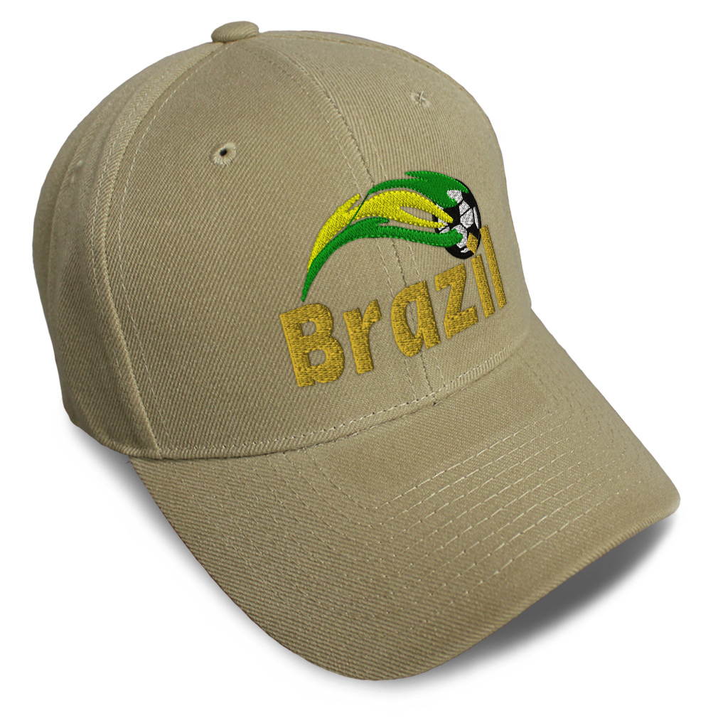 Baseball Cap Brazil Soccer World Cup America Cup Dad Hats for Men ...
