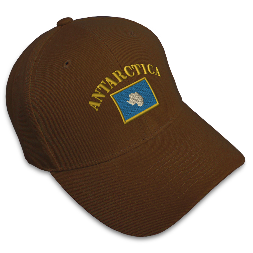 Baseball Cap Antarctica Flag Embroidery Embroidered Hats for Men ...