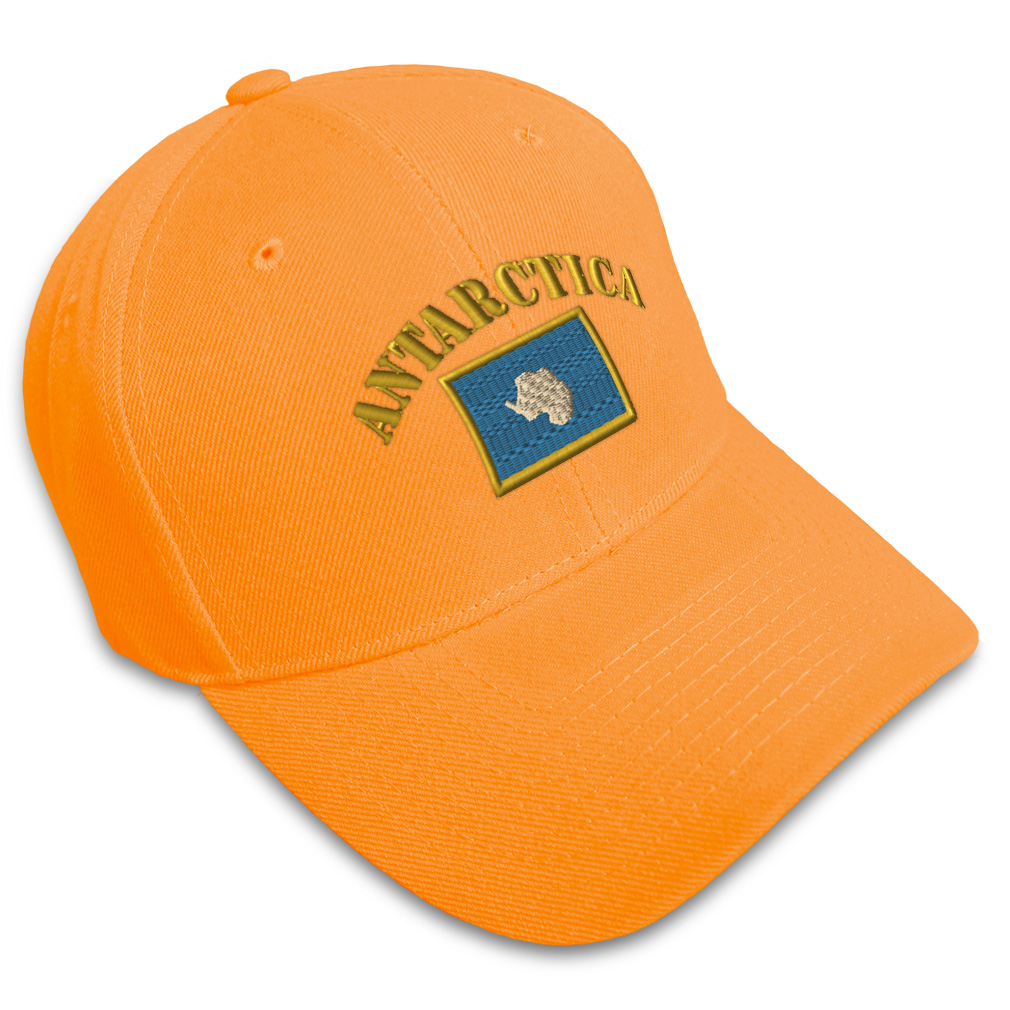 Baseball Cap Antarctica Flag Embroidery Embroidered Hats for Men ...