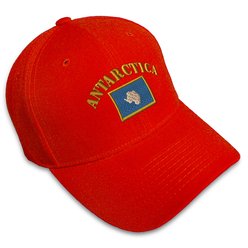Baseball Cap Antarctica Flag Embroidery Embroidered Hats for Men ...