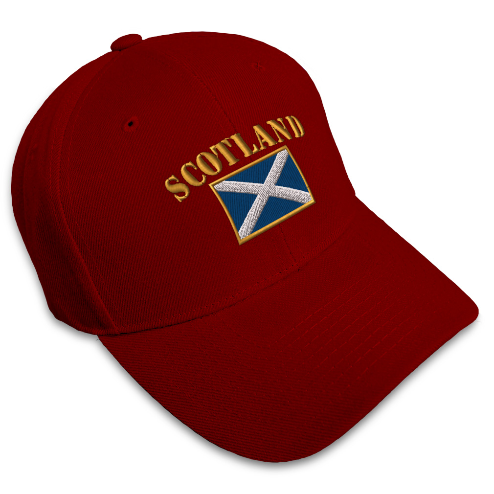 Baseball Cap Scotland Flag Embroidery World Cup Soccer Hats for Men ...