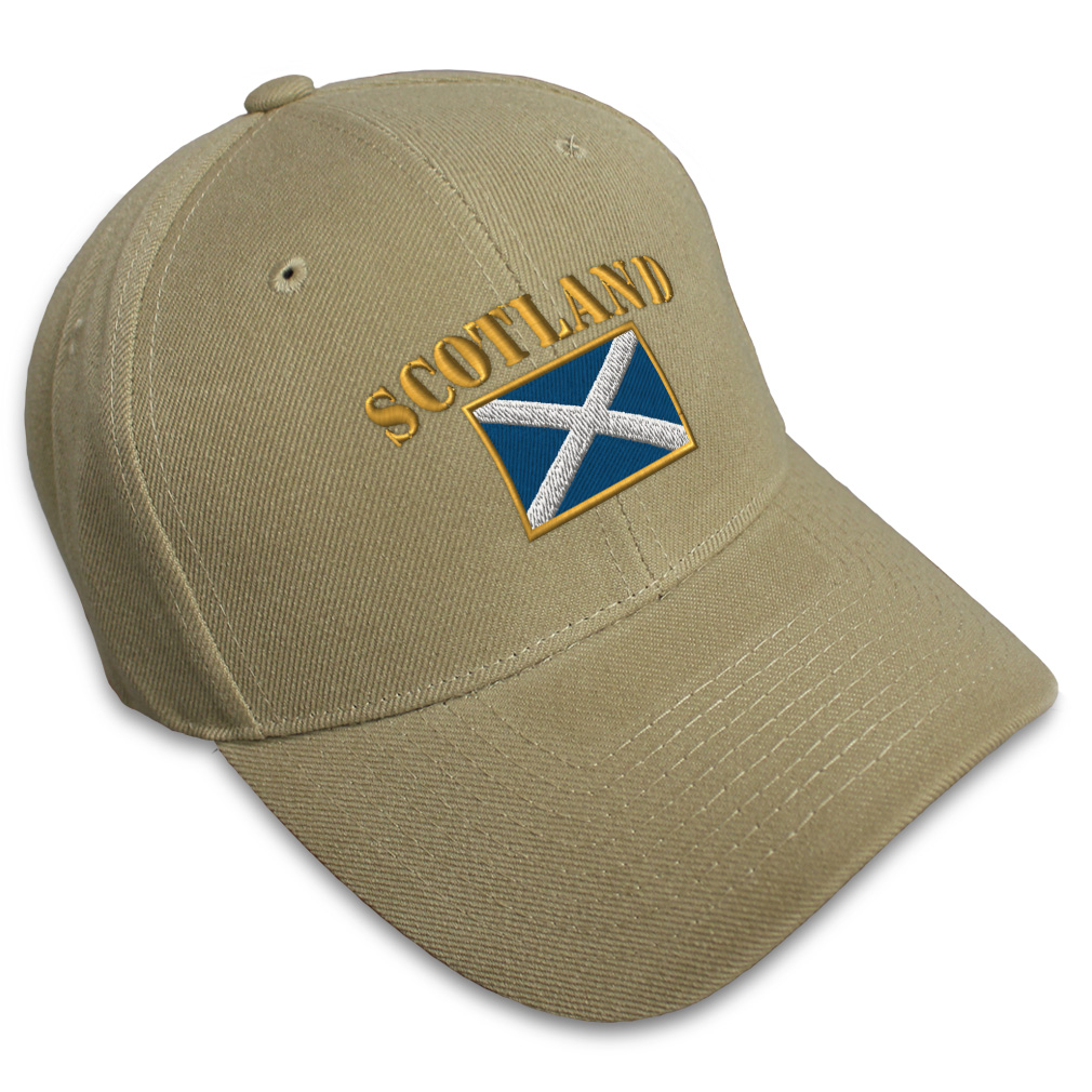 Baseball Cap Scotland Flag Embroidery World Cup Soccer Hats for Men ...