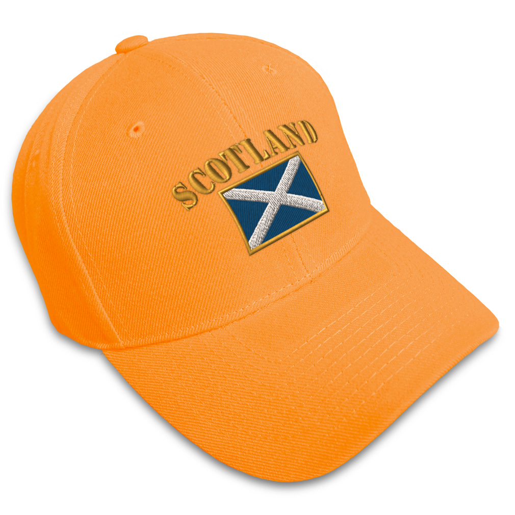 Baseball Cap Scotland Flag Embroidery World Cup Soccer Hats for Men ...