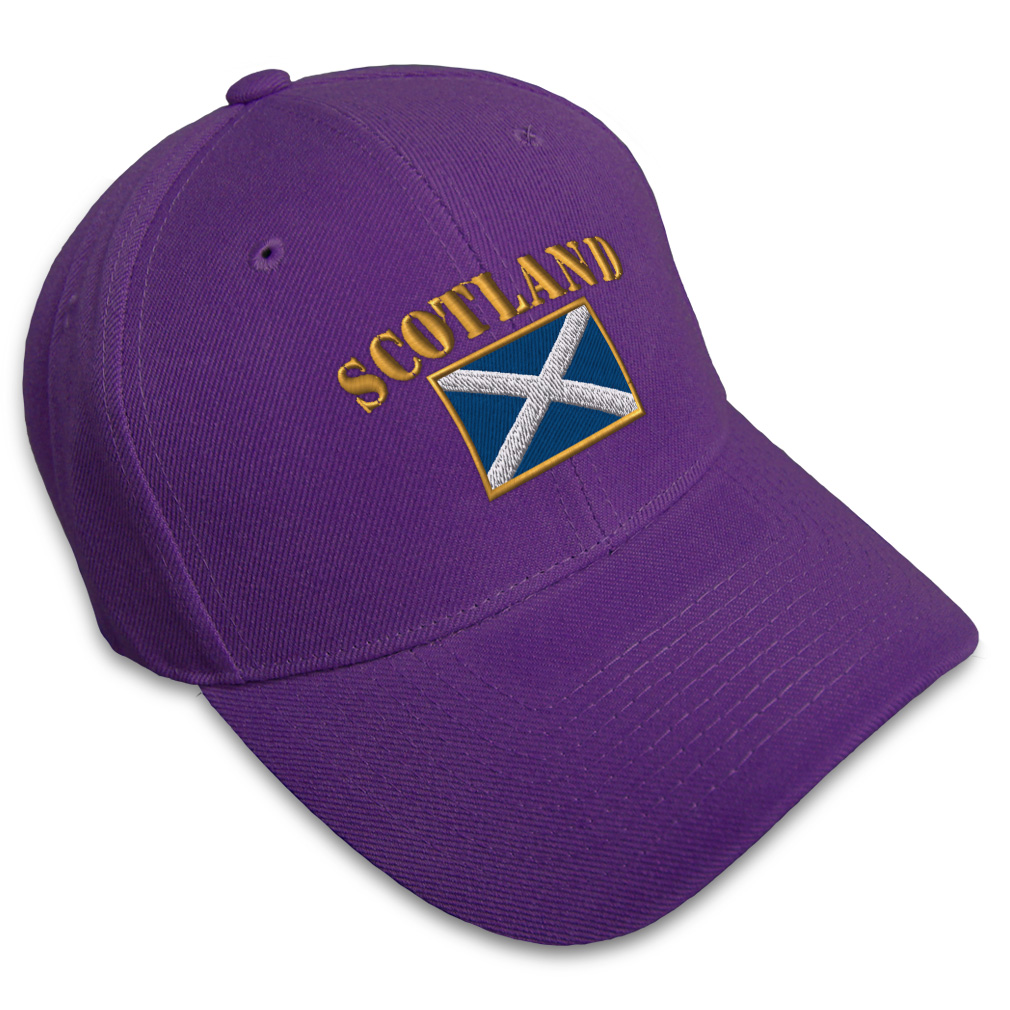 Baseball Cap Scotland Flag Embroidery World Cup Soccer Hats for Men ...