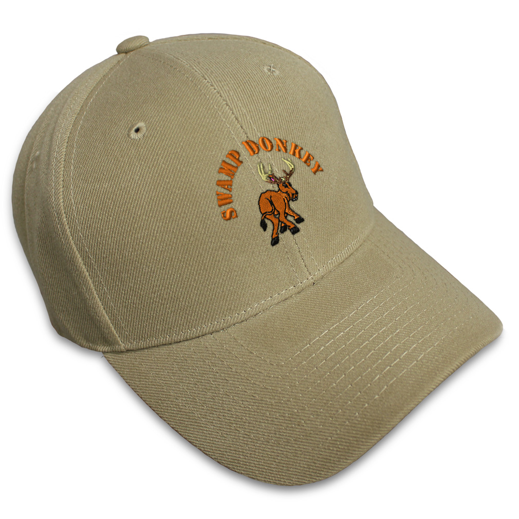 Baseball Cap Swamp Donkey Embroidery Acrylic Dad Hats for Men & Women 1 ...