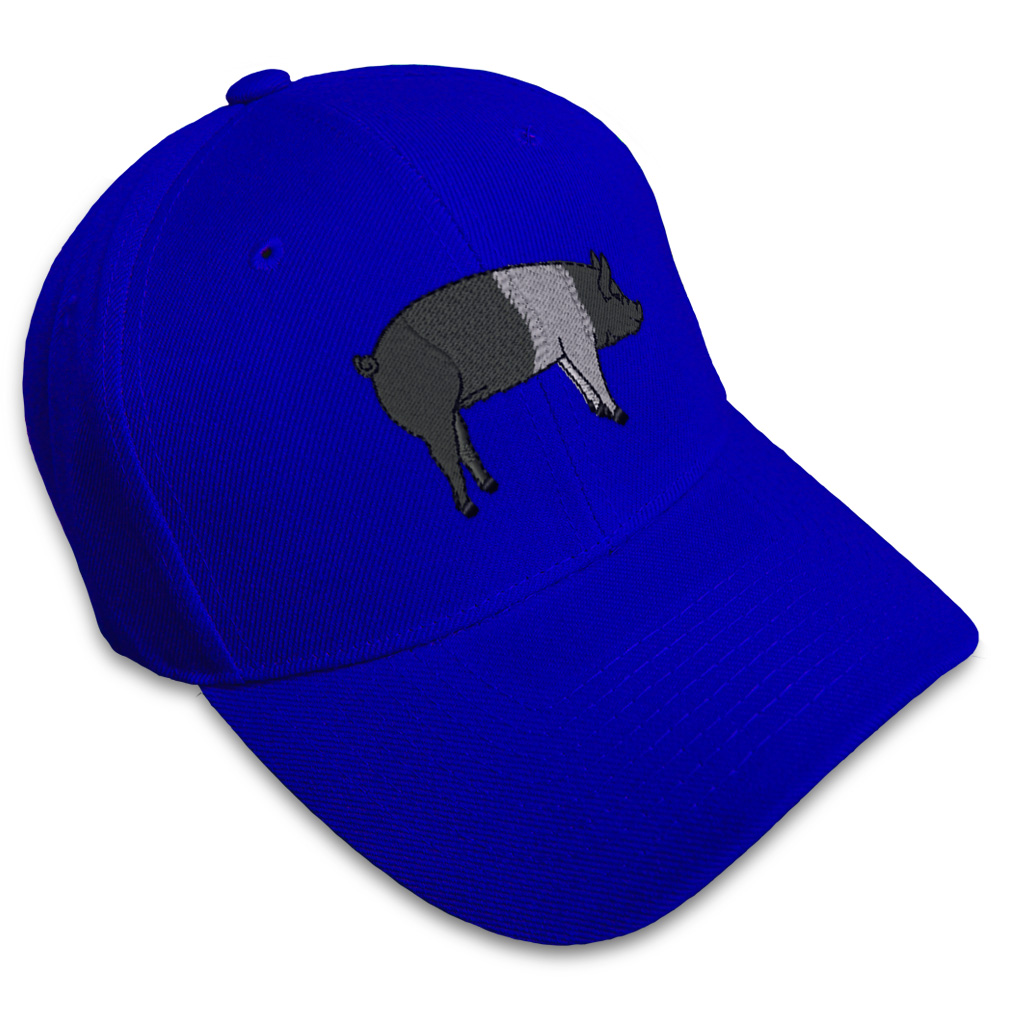 Baseball Cap Hampshire Pig Embroidery Acrylic Dad Hats for Men & Women ...