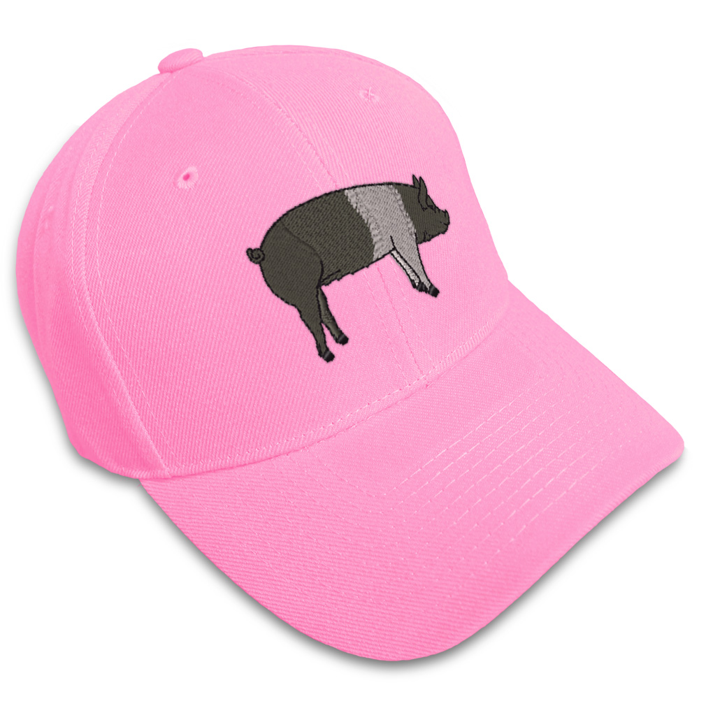 Baseball Cap Hampshire Pig Embroidery Acrylic Dad Hats for Men & Women ...