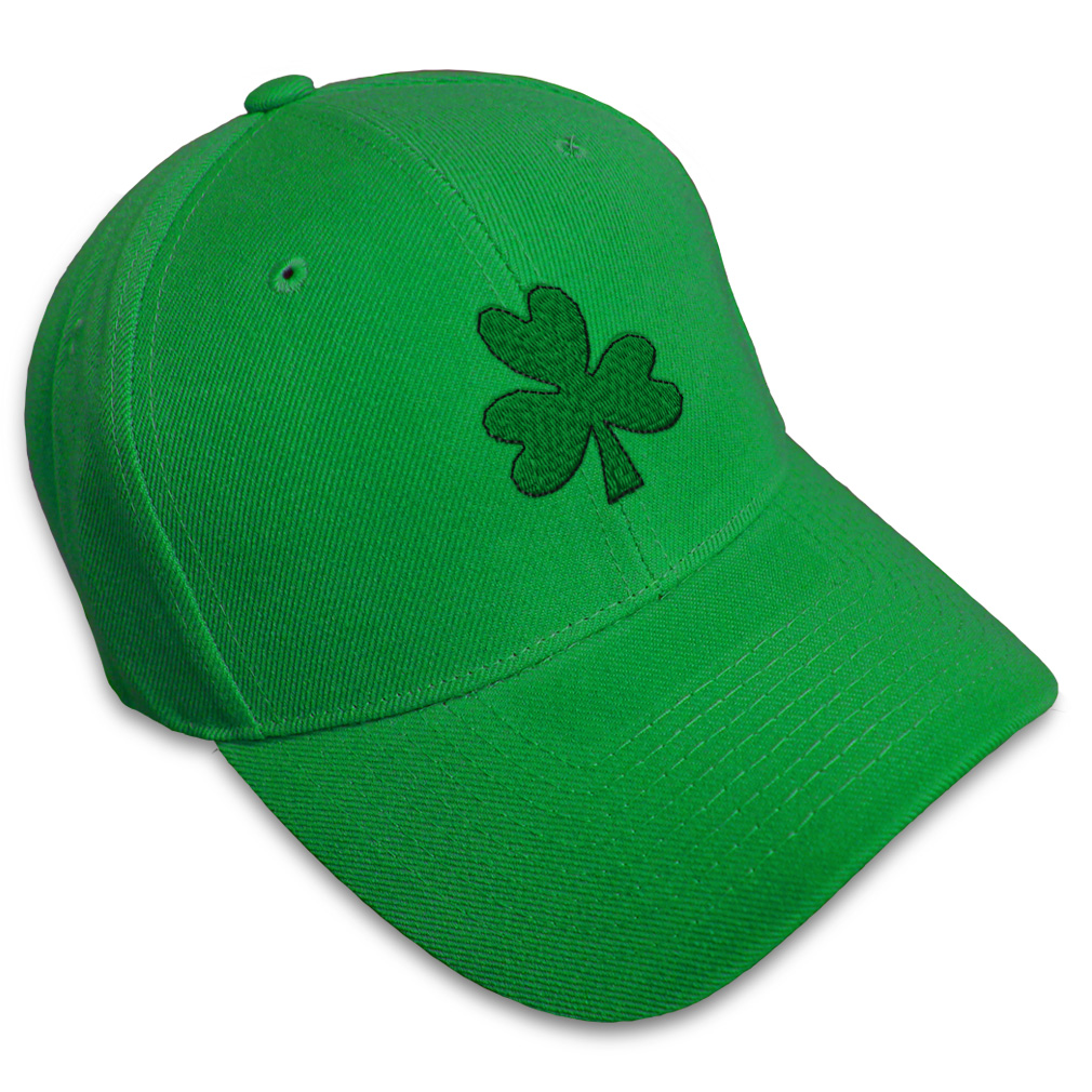 Baseball Cap Shamrock Embroidery Green Shamrock Dad Hats for Men ...