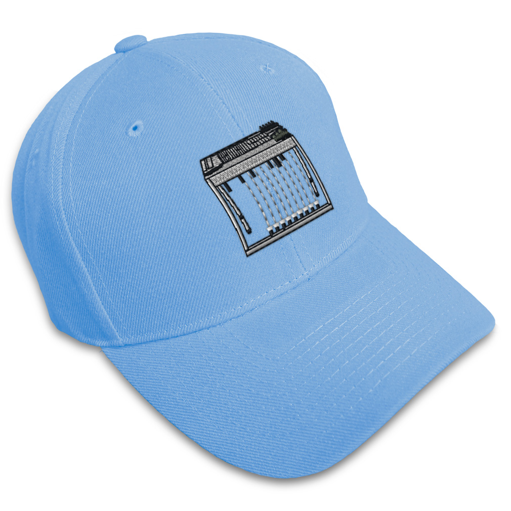 Baseball Cap Pedal Steel Guitar Embroidery Dad Hats for Men & Women 1 ...