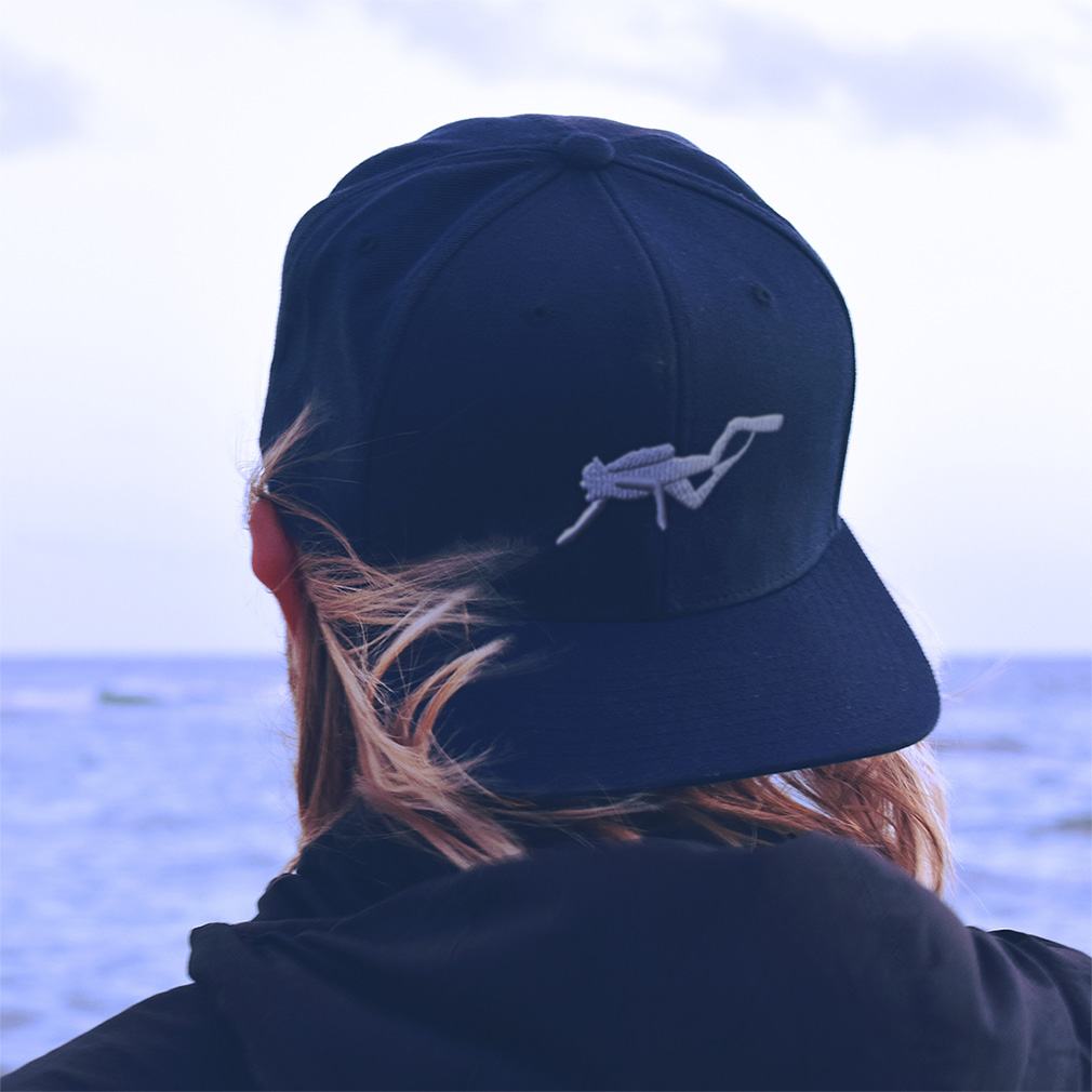 Baseball Cap Scuba Diver A Embroidery Acrylic Dad Hats for Men & Women ...