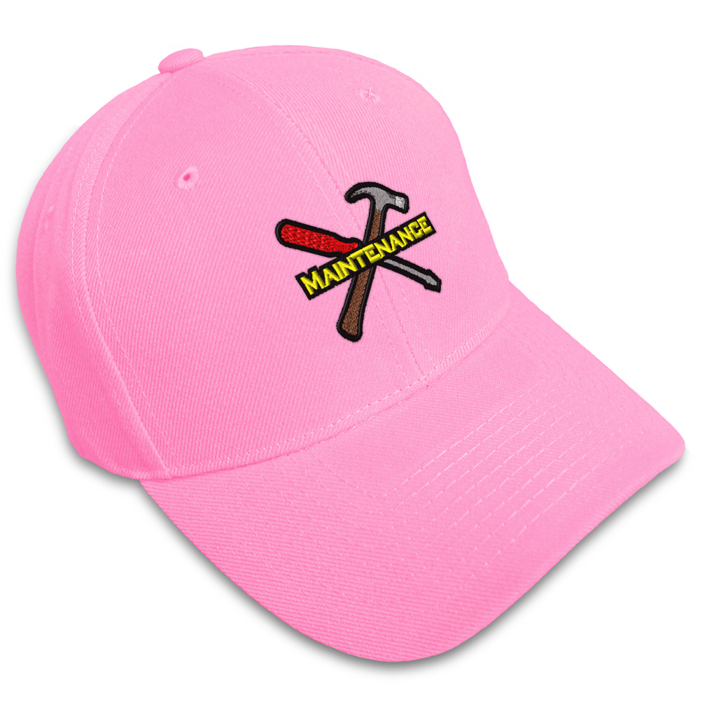 Baseball Cap Maintenance Tools Logo Embroidery Dad Hats for Men & Women ...