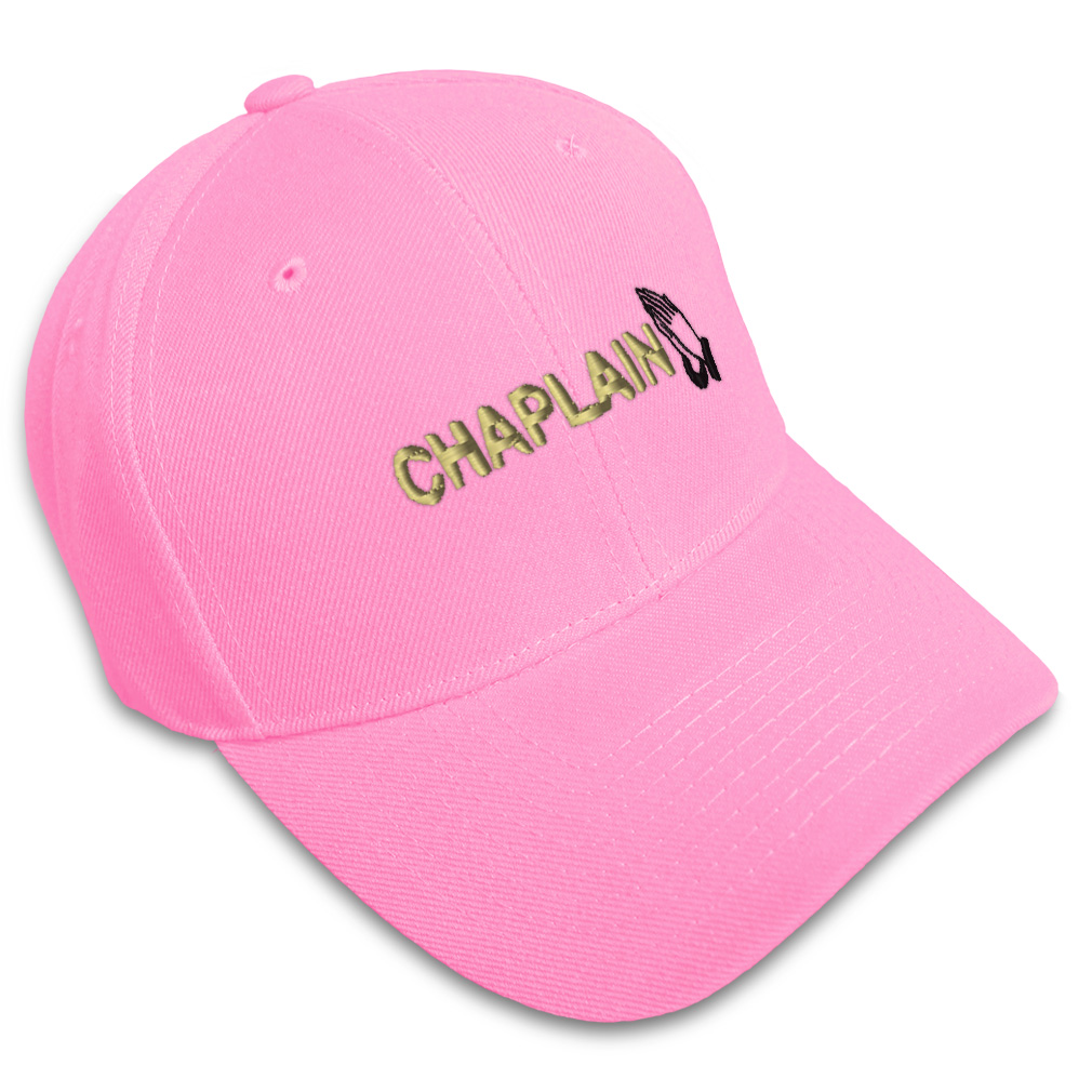 Baseball Cap Chaplain Pray Embroidery Acrylic Dad Hats for Men & Women ...