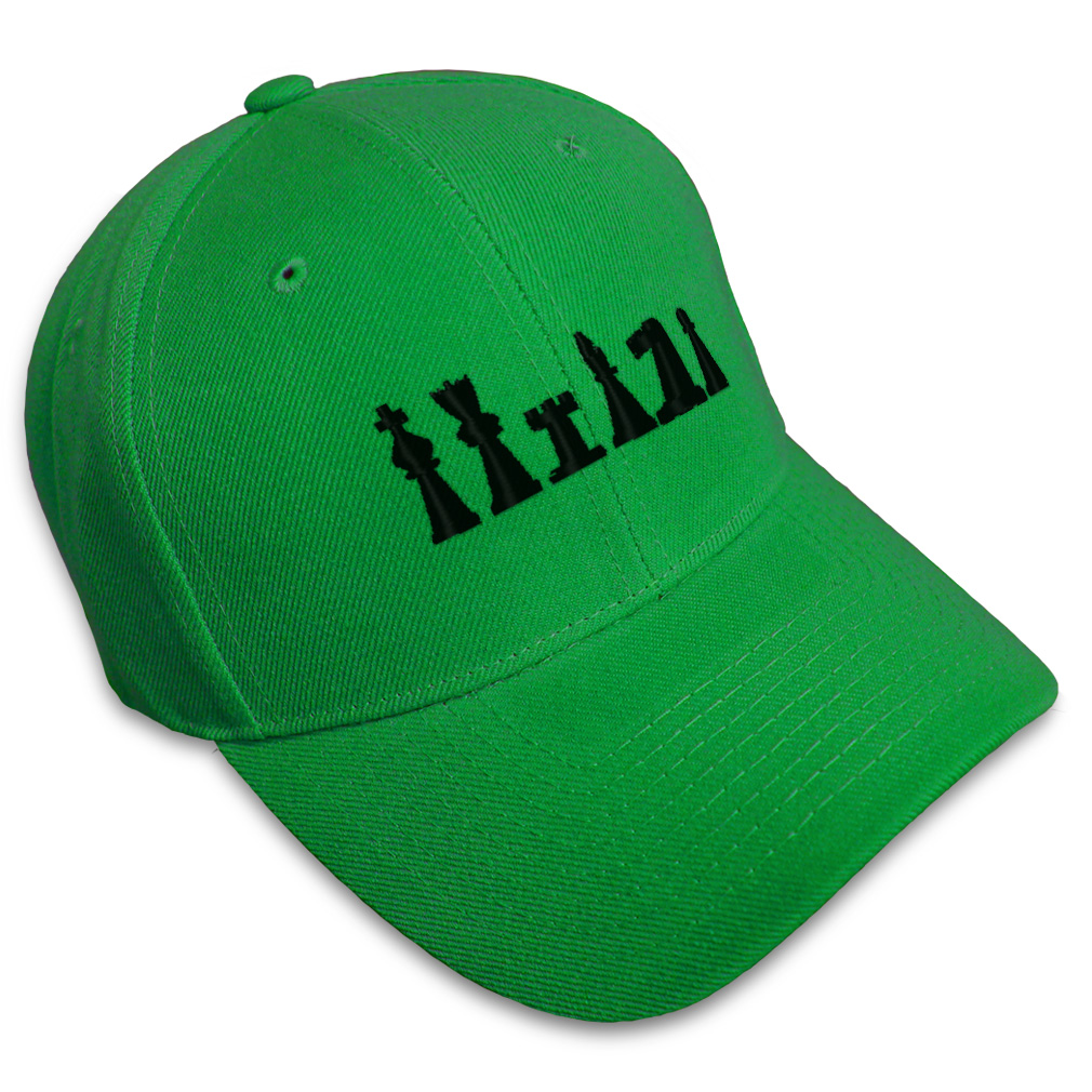 Baseball Cap Chess Set Black Sport Embroidery Dad Hats for Men & Women ...