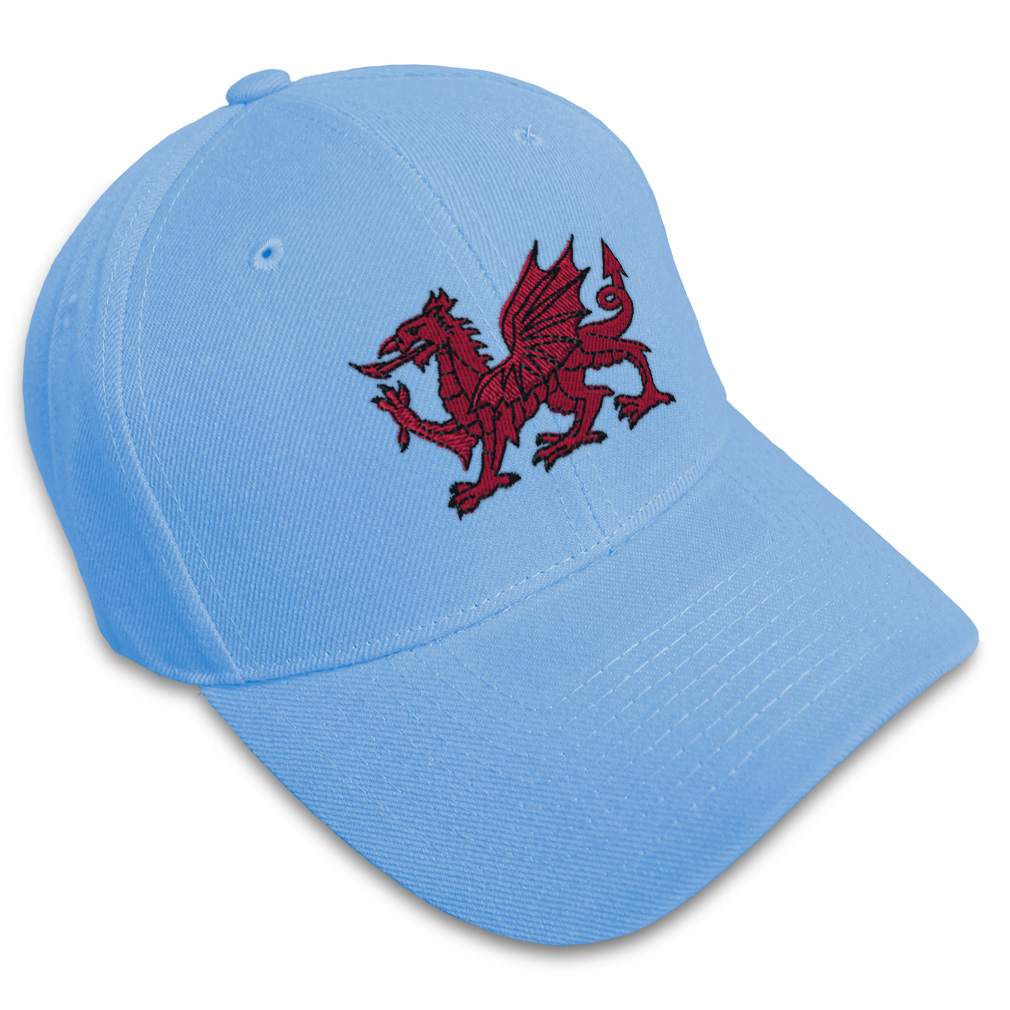 Baseball Cap Wales Flag Dragon Seal Embroidery Dad Hats for Men & Women ...