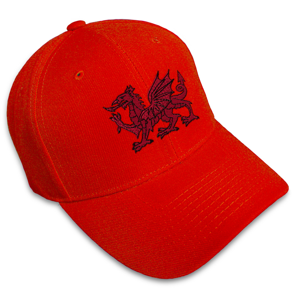 Baseball Cap Wales Flag Dragon Seal Embroidery Dad Hats for Men & Women ...