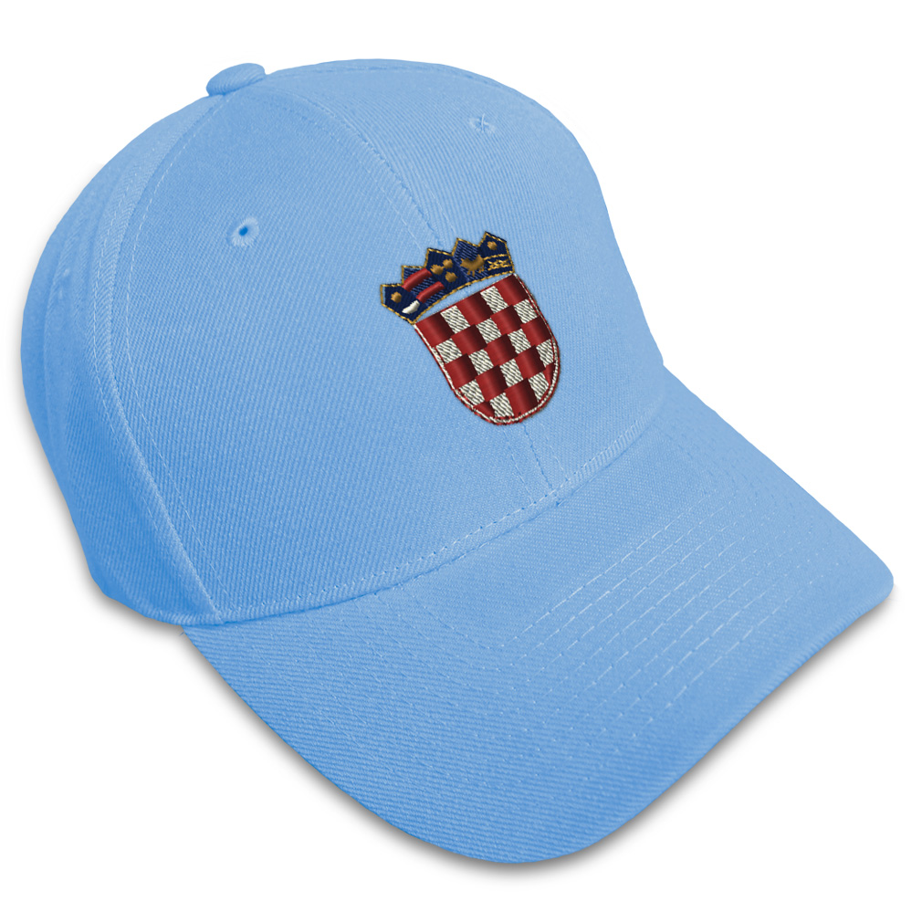 Baseball Cap Croatia Flag Seal Embroidery Dad Hats for Men & Women 1 ...